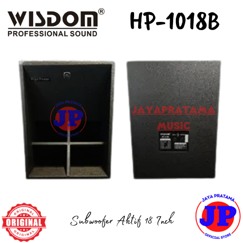 Jual Wisdom HP1018P Subwoofer Pasif 18 Inch Original Passive HP-1018P ...