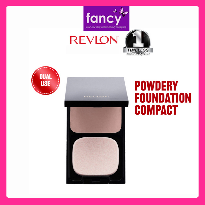 Jual REVLON Powdery Foundation COMPACT Powder Natural Finish 15g ...