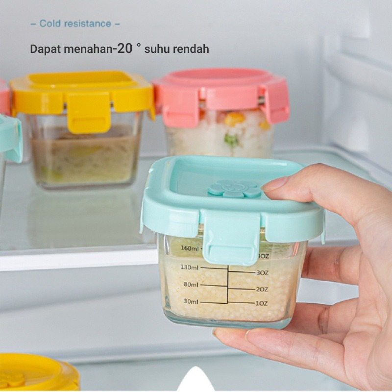 Jual Noomi Glass Food Container (3 Pcs) | Shopee Indonesia