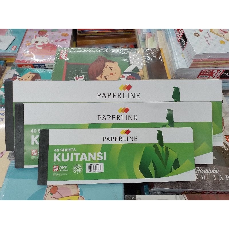 Jual kuitansi paperline kecil kt 40 m | Shopee Indonesia