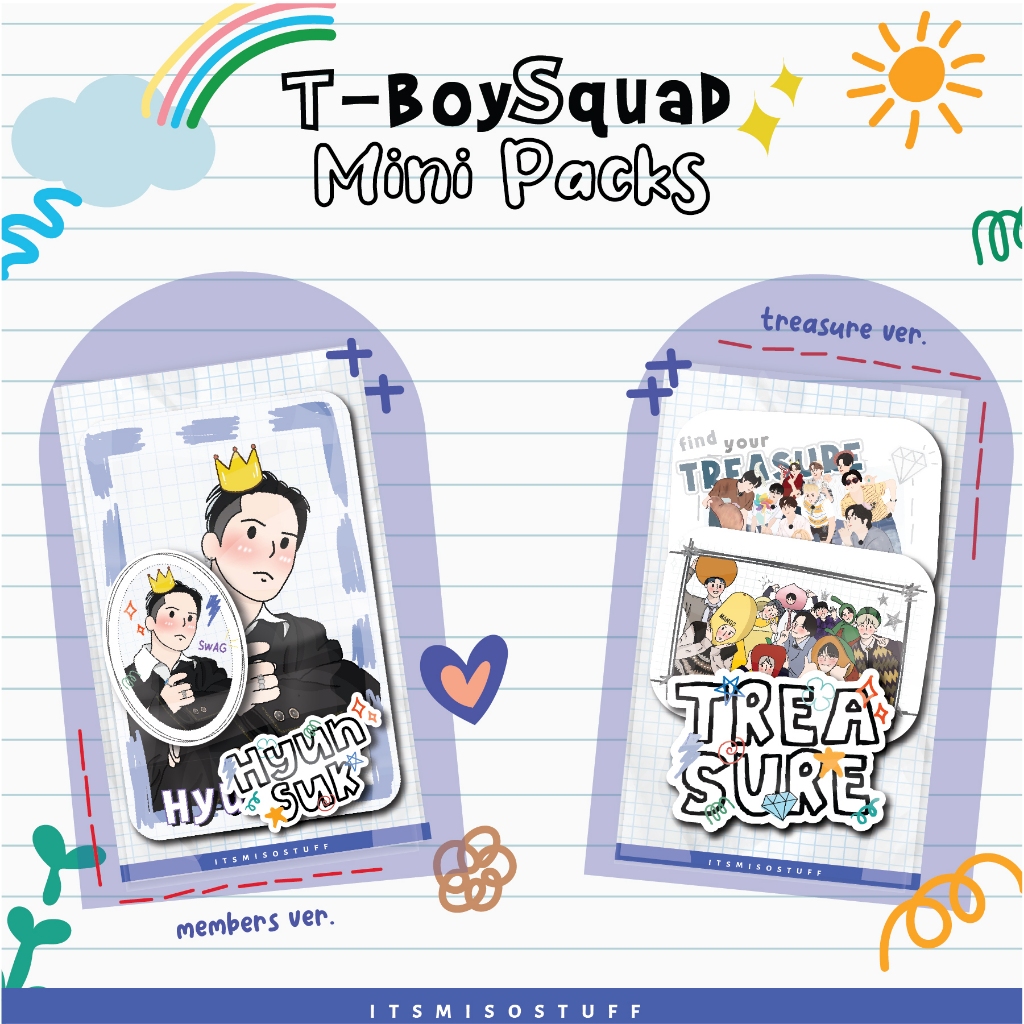 Jual T - Boys Squad Mini packs / Treasure packs / Treasure mini packs ...