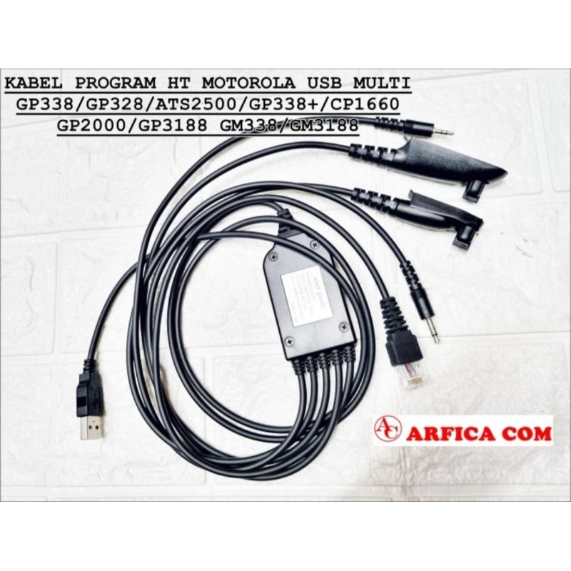 Jual KABEL DATA HT KABEL DATA PROGRAM HT RIG MOTOROLA MULTI USB HT GP ...