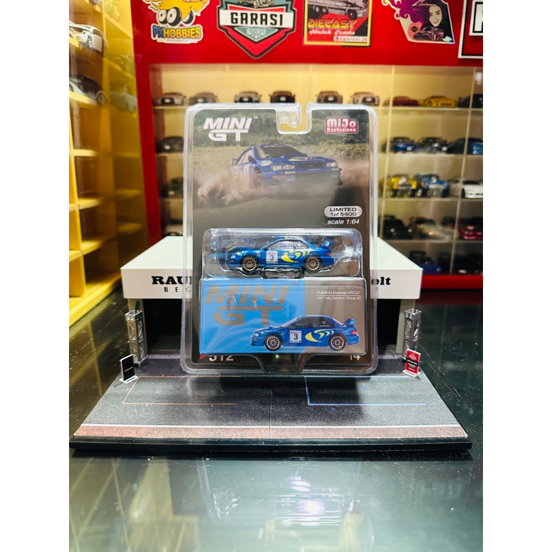 Jual Mini GT No 512 Subaru Impreza WRC97 #3 1997 Rally Sanremo Winner ...