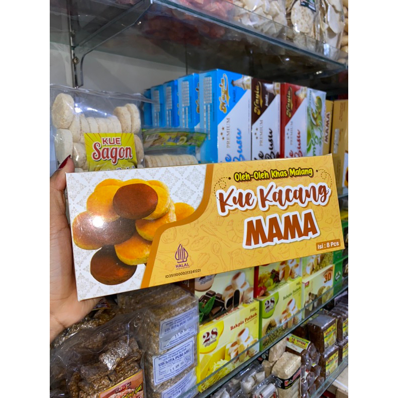 Jual KUE KACANG MAMA KUE KACANG ORIGINAL OLEH - OLEH KHAS MALANG | Shopee Indonesia