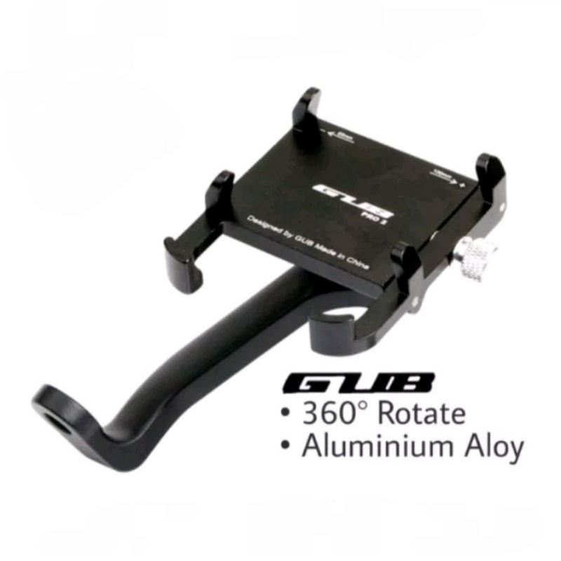 Jual Breket HOLDER HP GUB PRO2 GUB P30 P10 G81 Original Holder HP Motor Adv Pcx Scoopy | Shopee ...