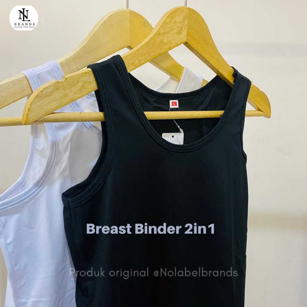 Jual Breast Binder 2in1 Murah Chest Binder Korset Dada Kaos