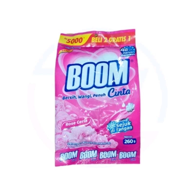 Jual Detergen BOOM Cinta 260gr | Shopee Indonesia