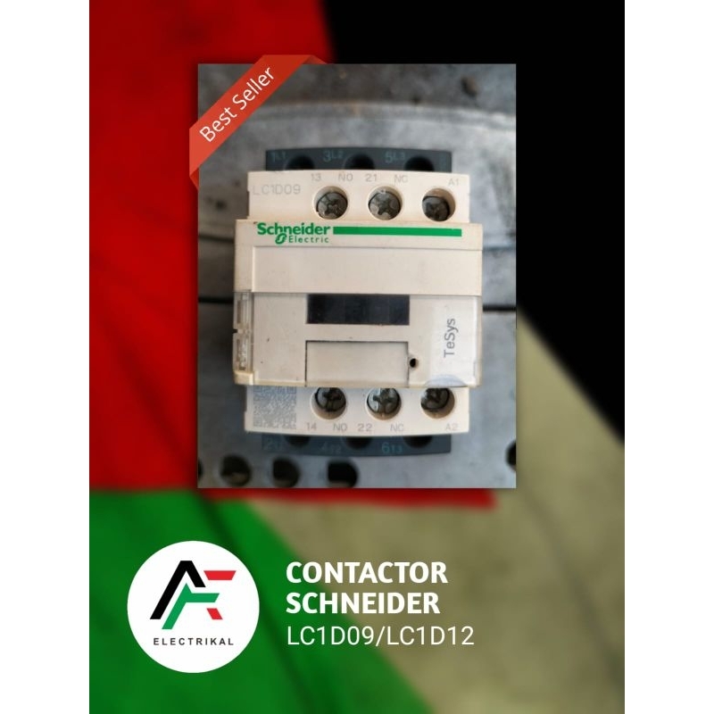 Jual CONTACTOR SCHNEIDER LCID09 AC KONTAKTOR 220V ORIGINAL | Shopee ...