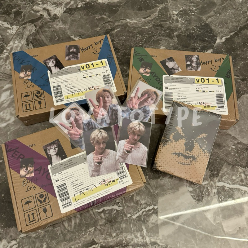 Jual Album V Layover Ready Stock Sealed | Shopee Indonesia
