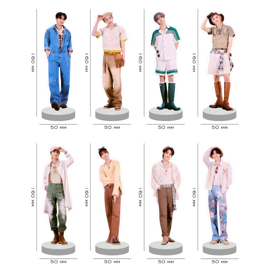 Jual Mini Standee Figure Stray Kids StrayKids Japan Popup Store 2023 ...