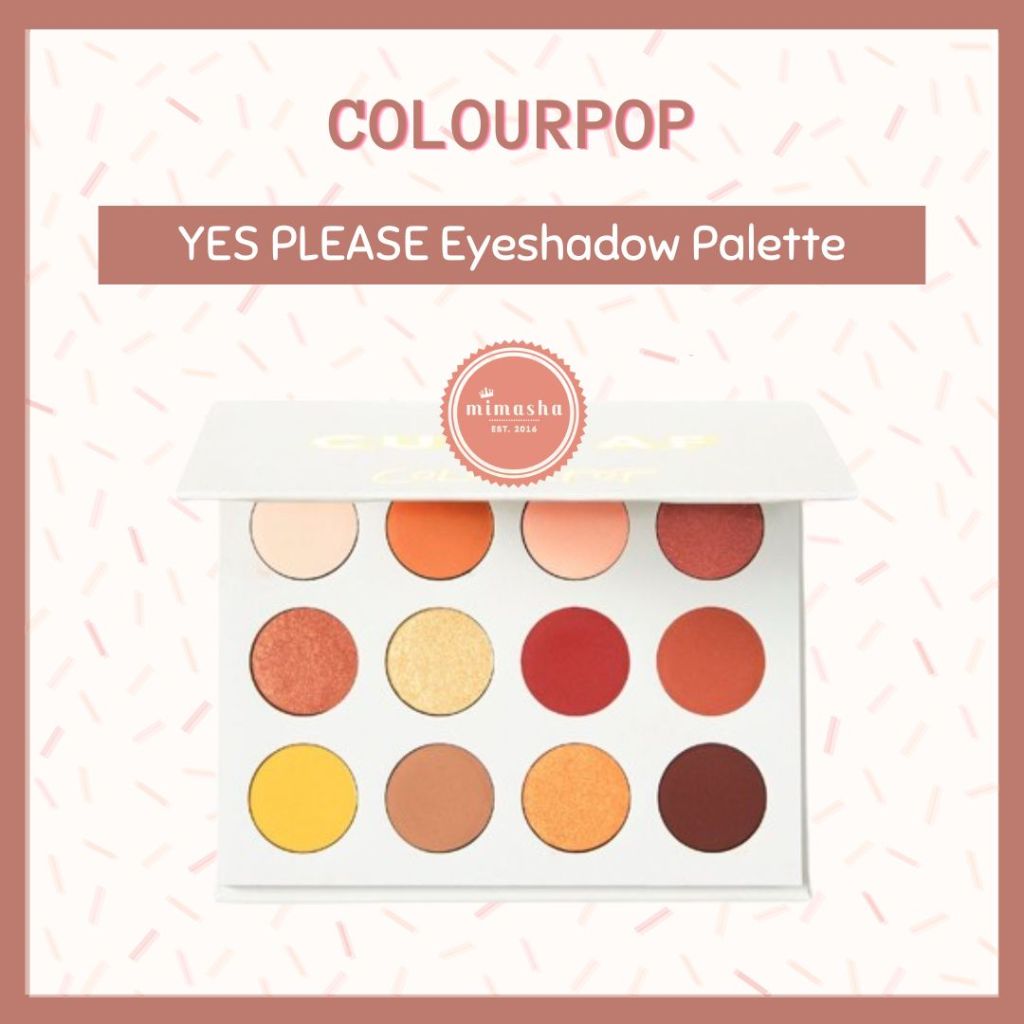 Jual Colourpop YES PLEASE Eyeshadow Palette | Shopee Indonesia