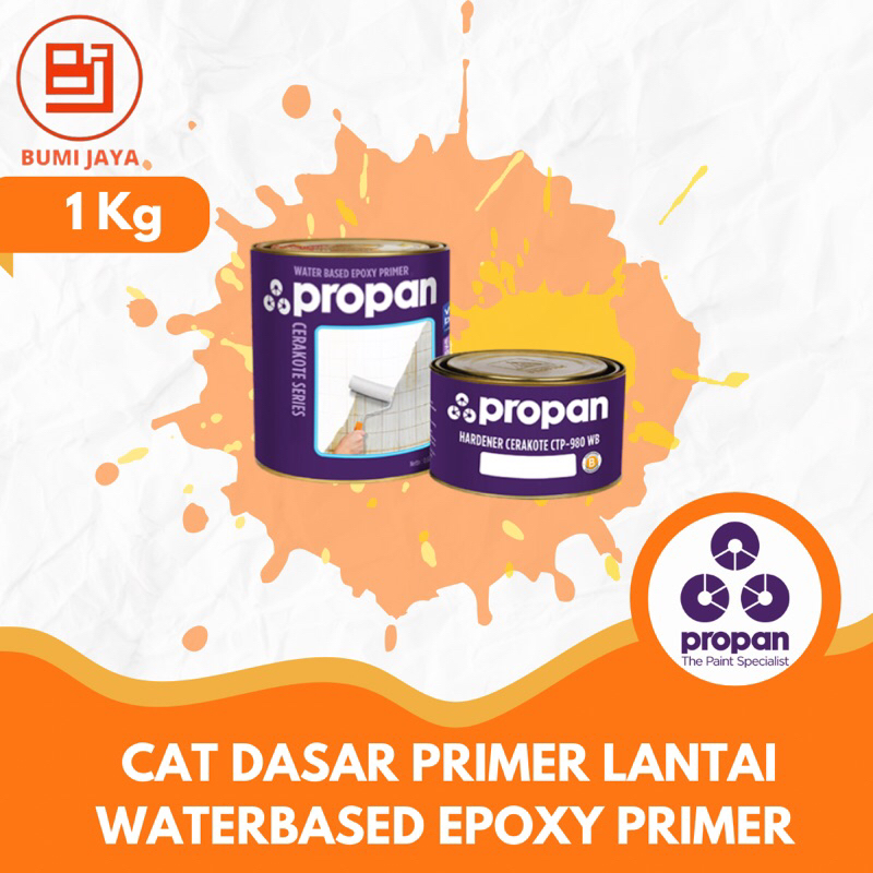 Jual Cat Dasar Epoxy Primer Lantai Propan 1Kg | Shopee Indonesia