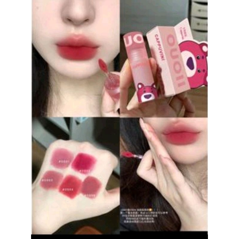 Jual Cappuvini Matte Lip Glaze 5 Colours Matte Lipstick Korean Lipstick ...