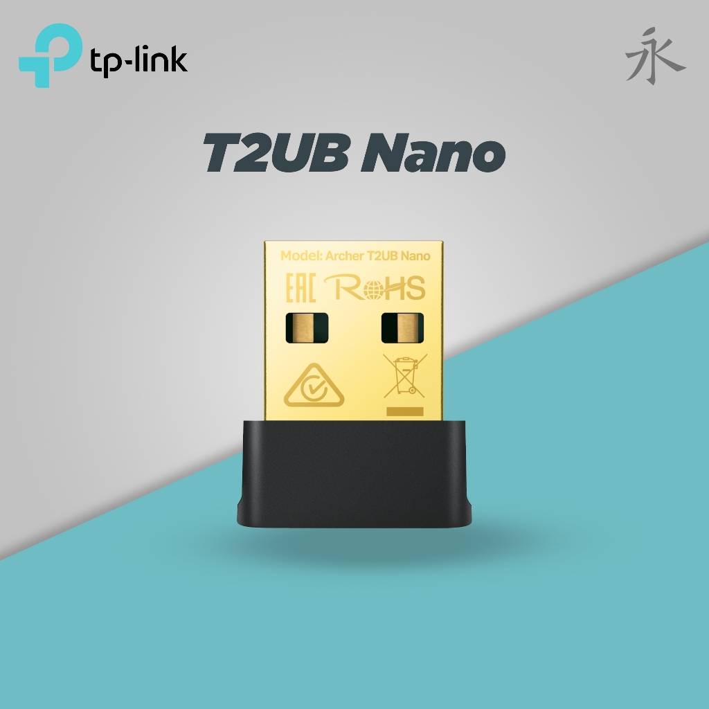 Jual TP-LINK USB Adapter Archer T2UB Nano Bluetooth + WiFi DualBand ...