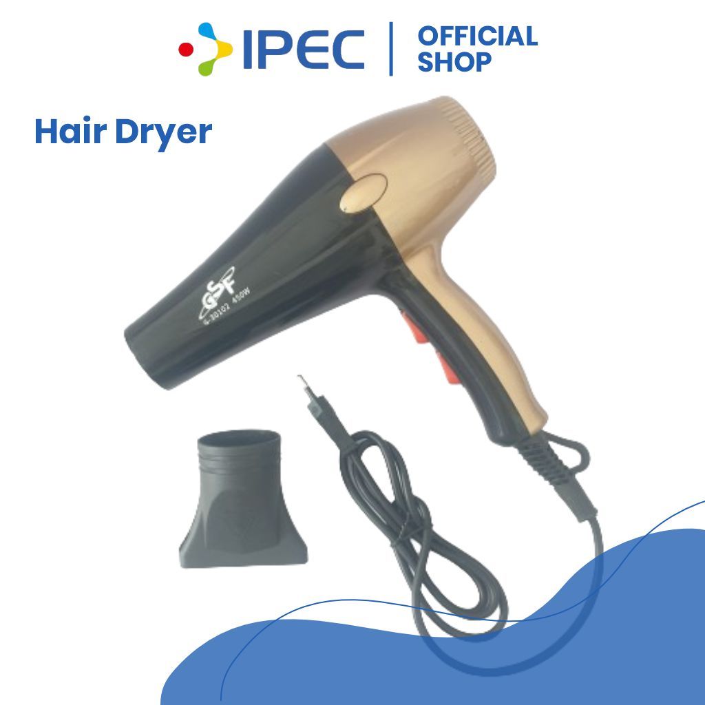 Jual Hair Dryer Pengering Rambut Dengan Suhu Bisa Diatur ORIGINAL GSF ...