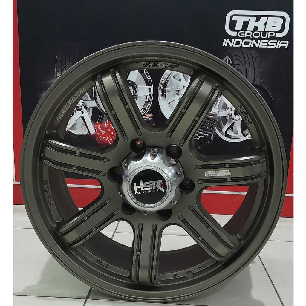 Jual velg mobil ring 18 hsr siak cocok untuk mobil fortuner pajero hilux dc dll | Shopee Indonesia