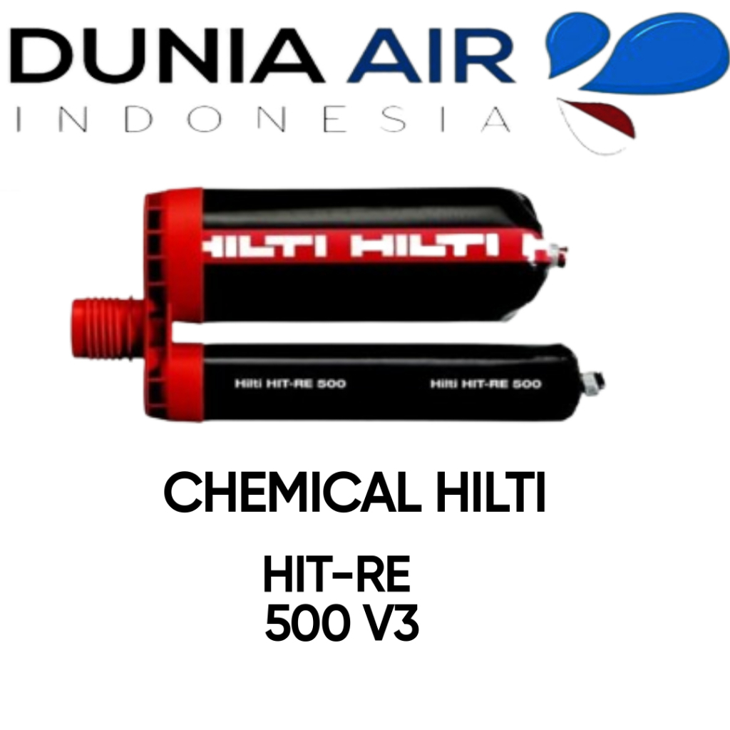 Jual Chemical Hilti HIT-RE 500 500ml | Lem Beton dan Angkur 500ml ...