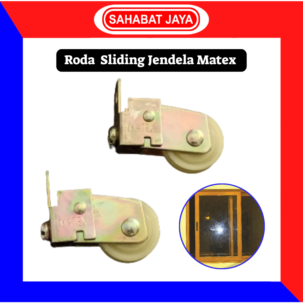 Jual Roda Sliding Matex Window Door Jendela Pintu Geser Kecil | Shopee ...