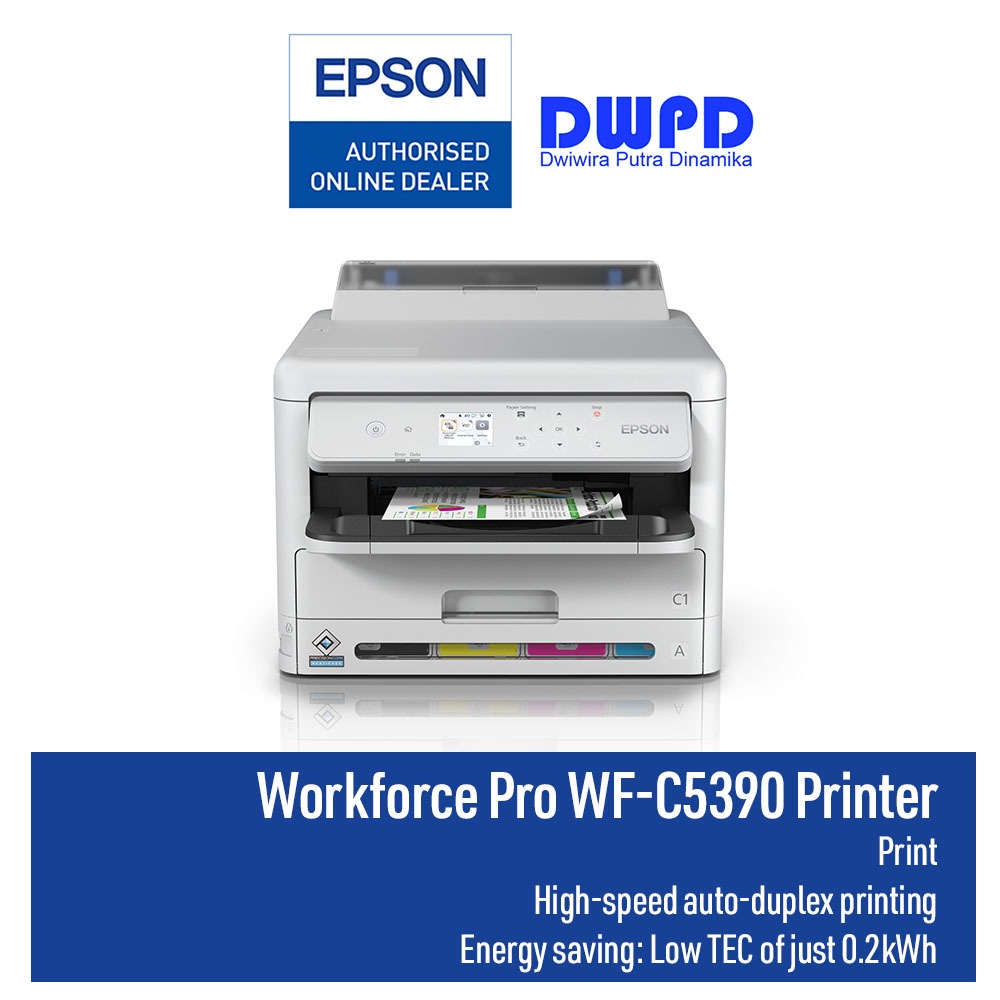Jual EPSON Printer Workforce Pro WF-C5390 Print Only WiFi Ethernet A4 ...