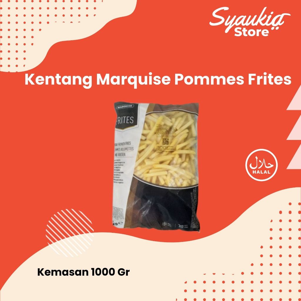 Jual Kentang Marquise Pommes Frites 1 Kg - Kentang Frozen Shoestring ...