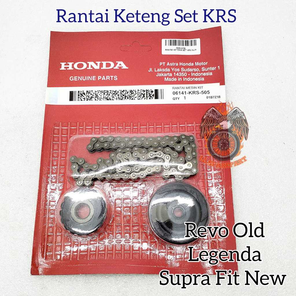 Jual RANTAI KETENG SET HONDA KRS KUALITAS ASLI ORIGINAL LEGENDA REVO ...