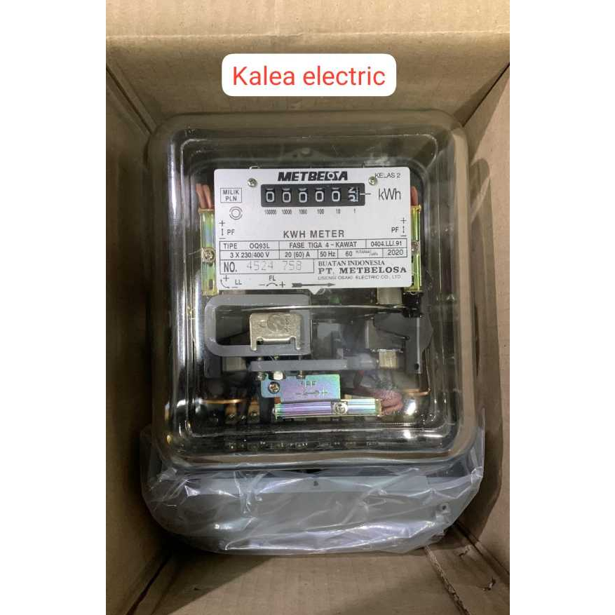 Jual KWH METER 3 PHASE METBELOSA 20(60) | Shopee Indonesia