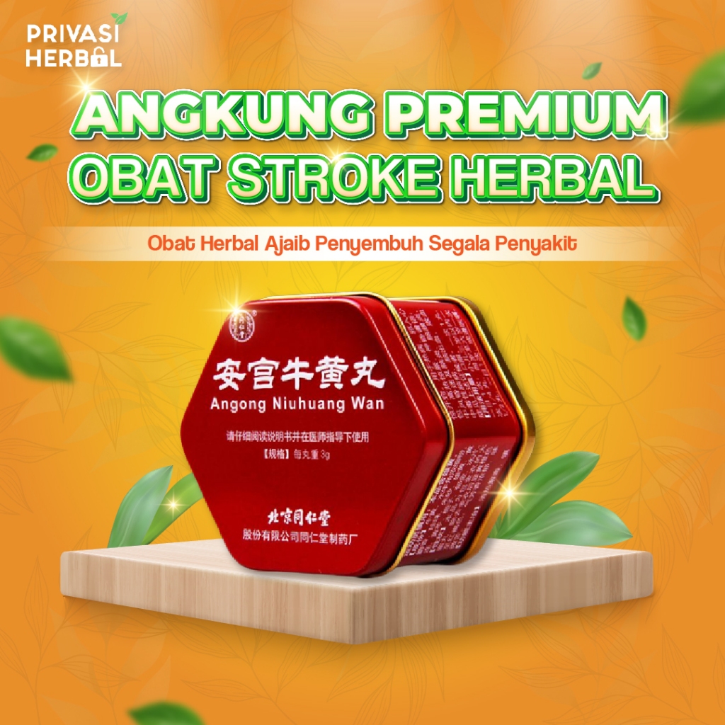 Jual OBAT STRUK STROKE CINA ANGKUNG PREMIUM ANGONG NIUHUANG WAN PREMIUM ...
