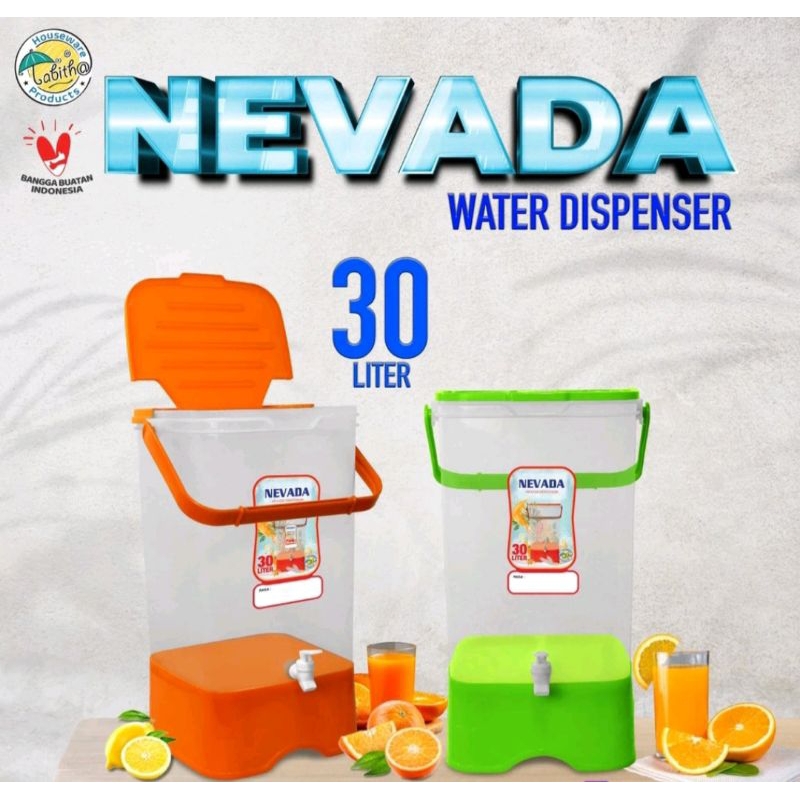 Jual Produk Terbaru Tempat Water Dispenser 30 Liter Es Buah Sirup Air ...