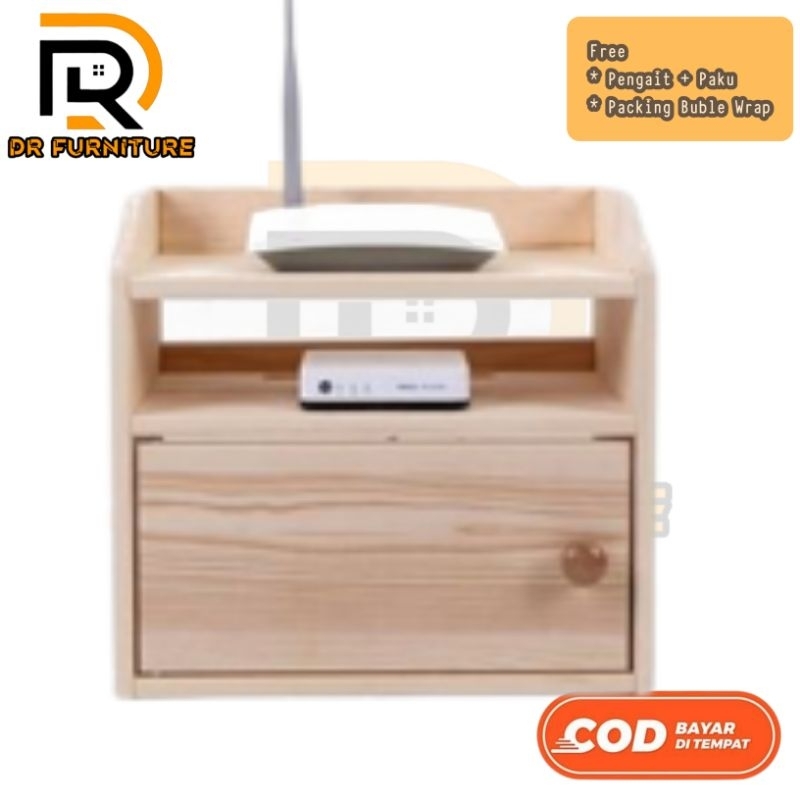 Jual Rak Tempat Wifi Stopkontak Dinding Tempel | Shopee Indonesia