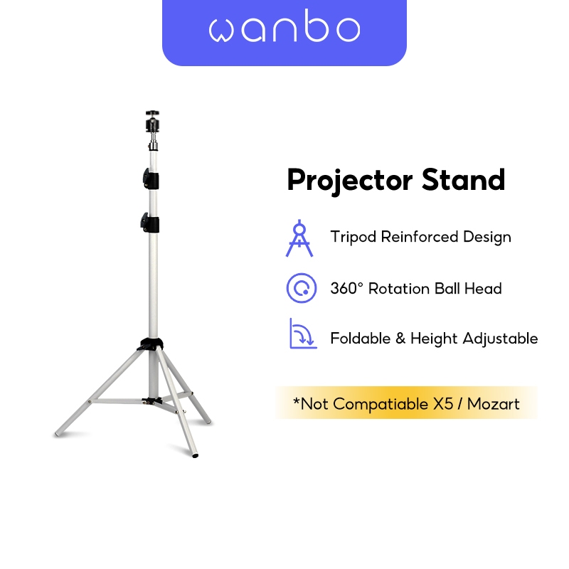 Jual Wanbo Projector Holder Projector Folding Floor Stand Not ...