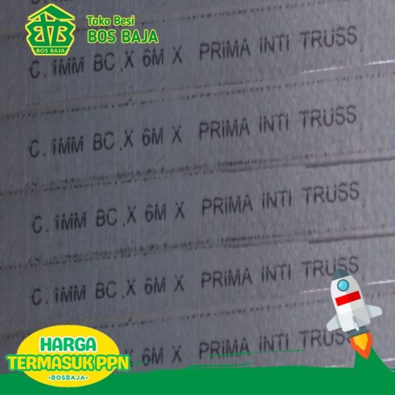 Jual BAJA RINGAN PRIMA INTI TRUSS 1 MM FULL | Shopee Indonesia