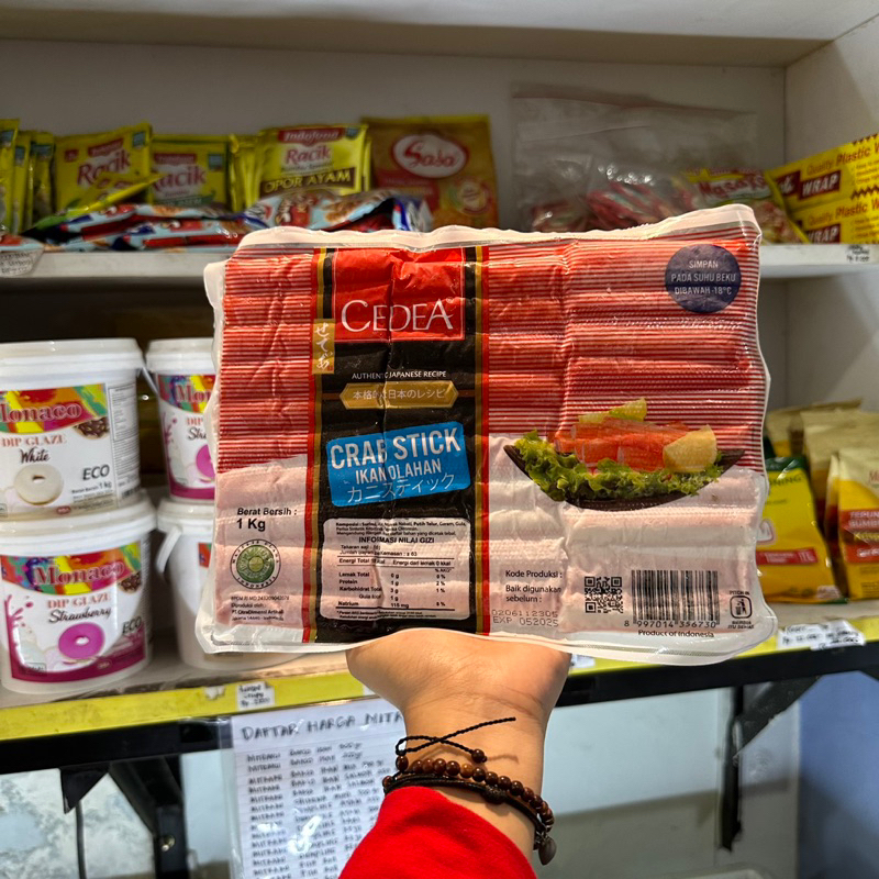 Jual CEDEA crab stik 1kg/250g | Shopee Indonesia