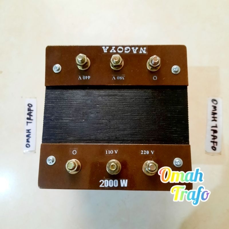Jual trafo step up down auto 2000 watt 380 440v / 110 220v | Shopee ...