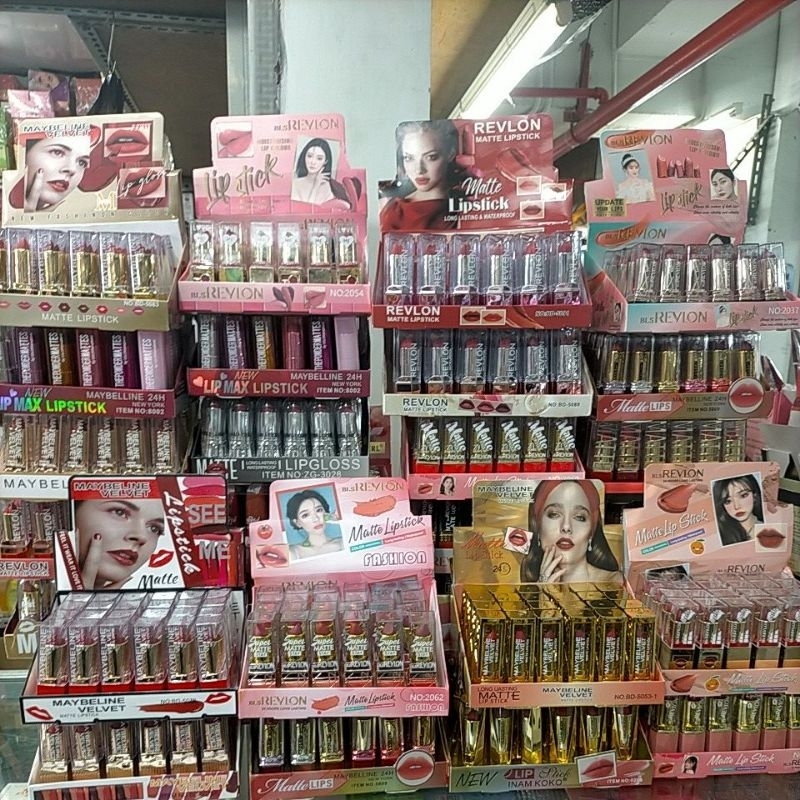 Jual (ISI 24PCS)LIPSTIK PADAT MATTE NON BPOM TDK BISA MILIH (RANDOM ...