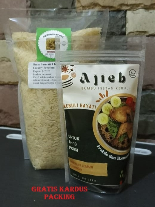 Jual Paket Bumbu Kebuli + Beras Basmati 1 Kg | Shopee Indonesia