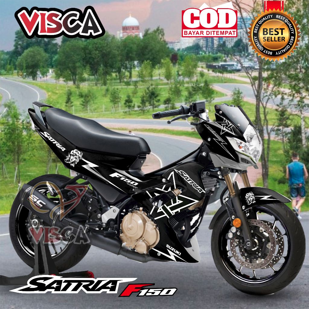 Jual Decal Satria Fu Barong 2012 Full Body Stiker Satria Fu Barong 2012 ...