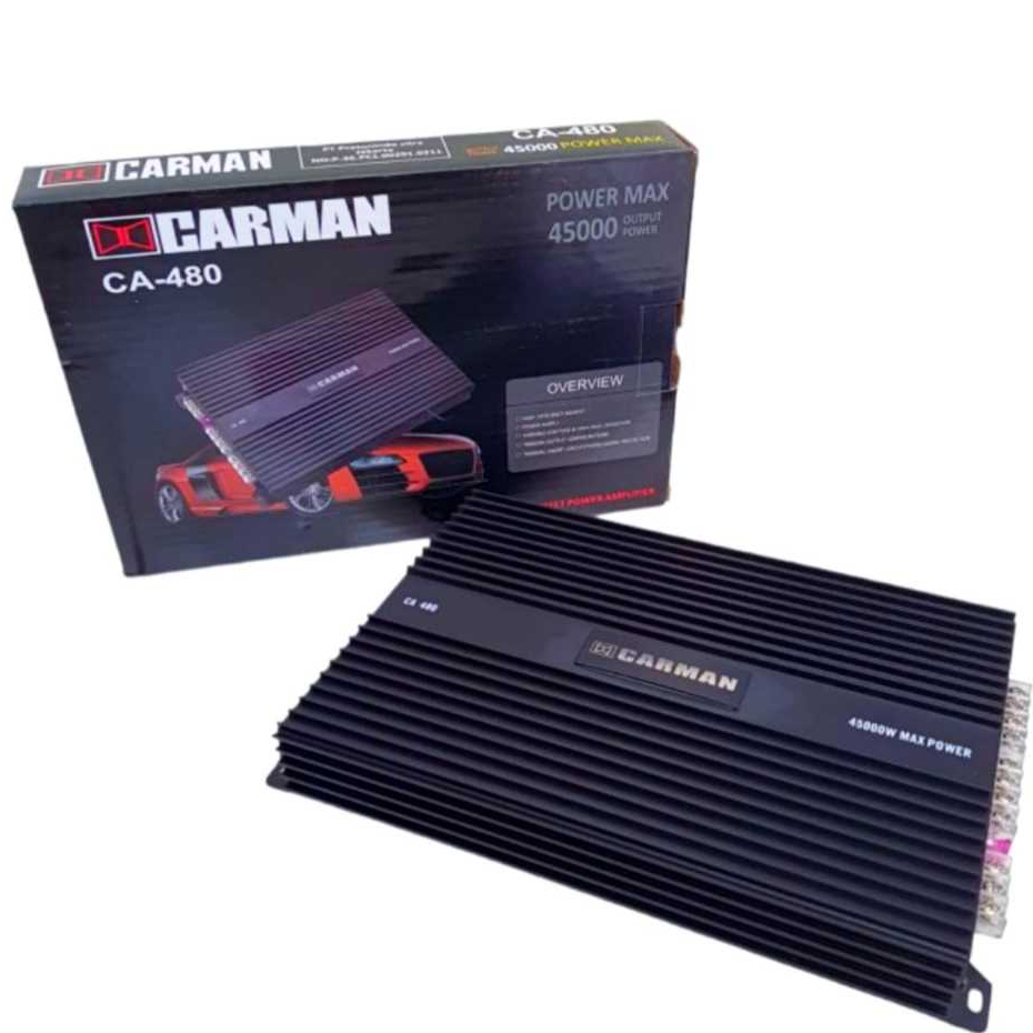 Jual (ACC_KITA) POWER MOBIL AMPLIFIER CARMAN 4 CHANNEL CA-480 45000 WATT | Shopee Indonesia