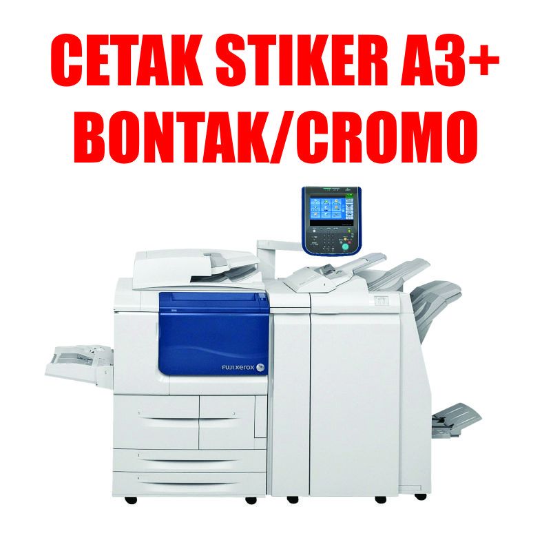 Jual CETAK STIKER BONTAK/CROMO A3+ MURAH BERKUALITAS | Shopee Indonesia