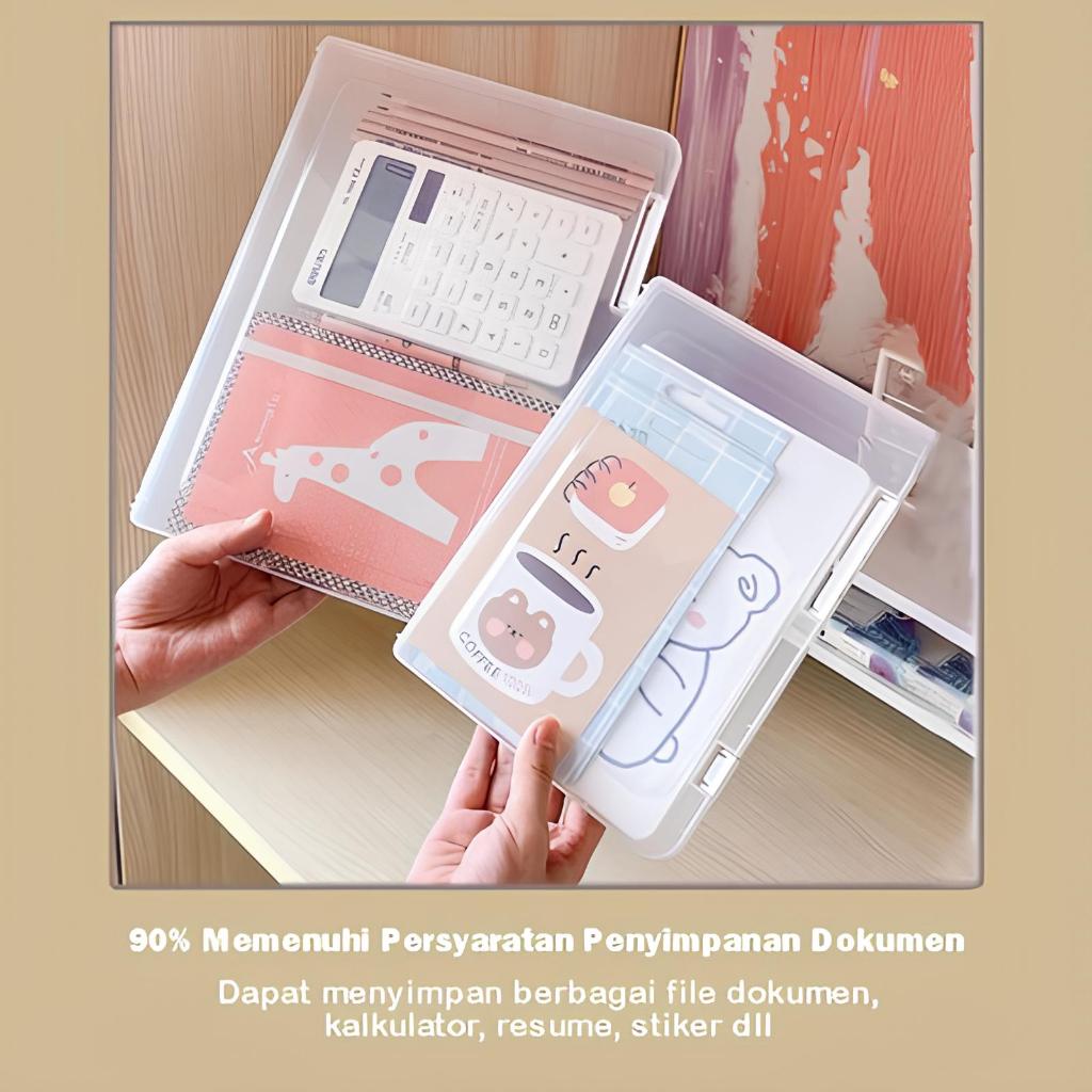 Jual BKL - Kotak Penyimpanan Folder File A4 A5 Kotak Penyimpanan ...