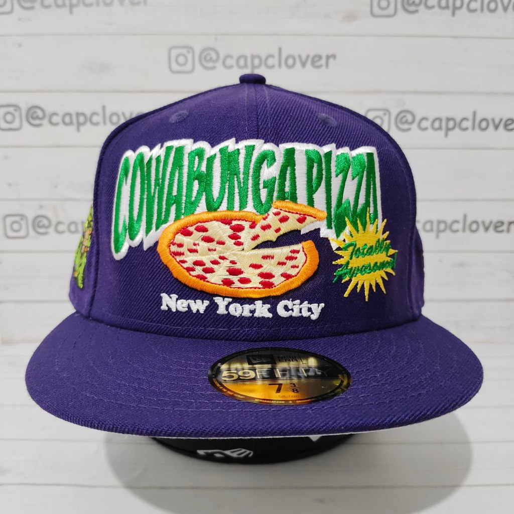 Jual Topi NEW ERA Cowabunga Pizza Ninja Turtles Purple TMNT Edition ...