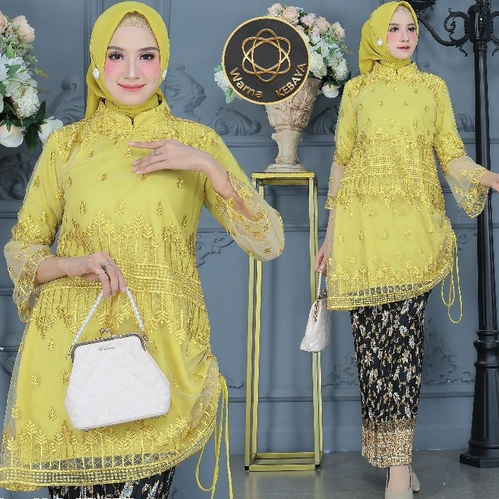 Jual MODEL DEZ694 Kebaya model serut baju bodo | Shopee Indonesia