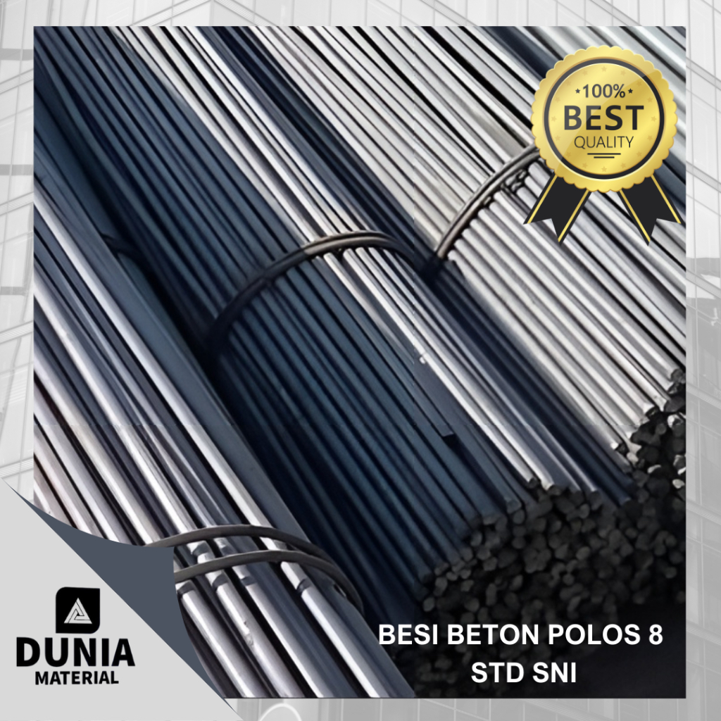 Jual Besi Beton Polos 8 Mm STD SNI | Shopee Indonesia