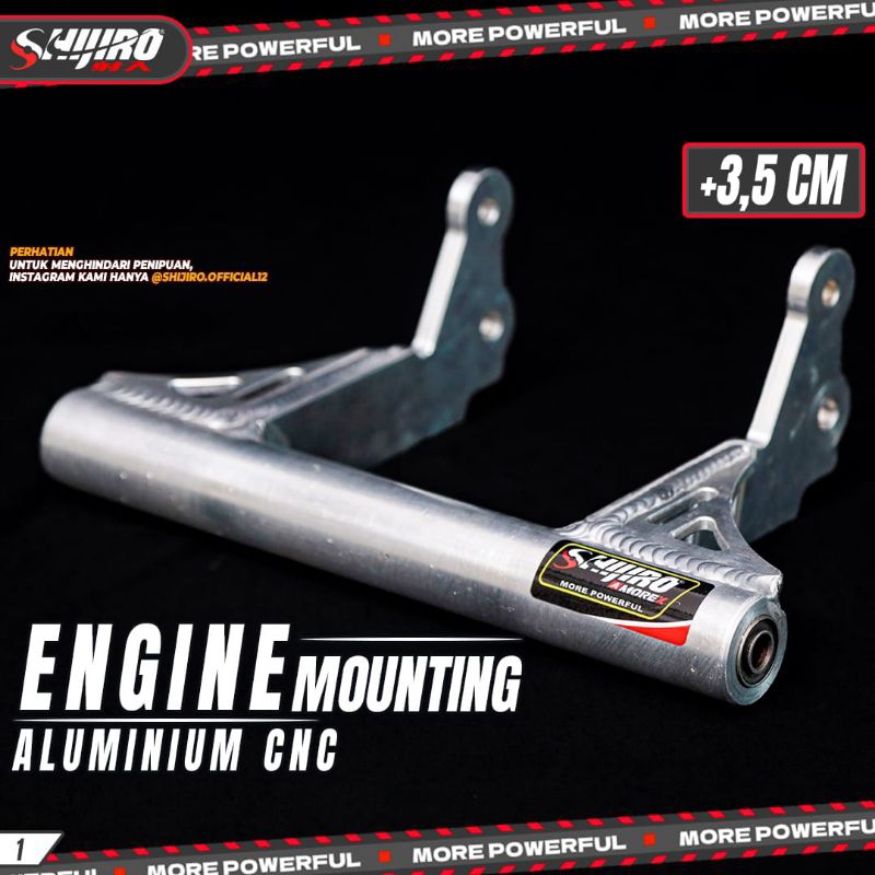 Jual Engine Mounting Mounting Shijiro Amorex For Aerox New N max Lexi ...
