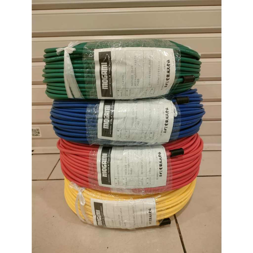 Jual Kabel Mic Audio Stereo Mogami 2549 NEGLEX Original Jepang 100 ...