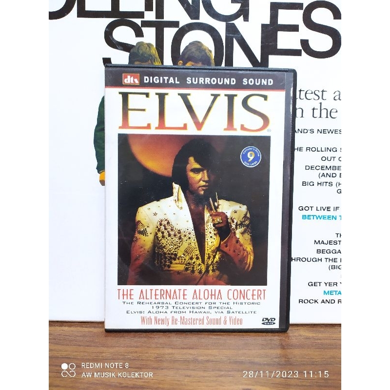 Jual DVD Musik : ELVIS PRESLEY - THE ALTERNATE ALOHA CONCERT. | Shopee Indonesia