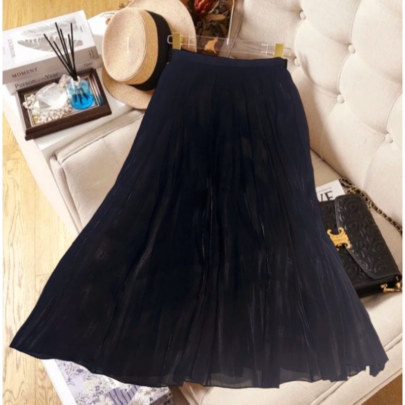 Jual ROK SHIMMER PANJANG IMPORT TERBARU | Shopee Indonesia