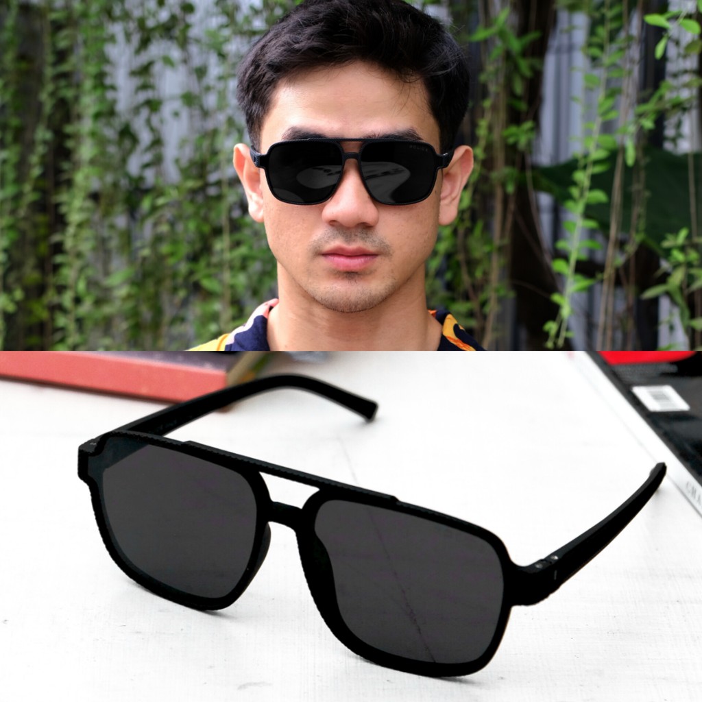 Jual Kacamata Hitam Polarized Pria Model Keren Maskulin Lakik Terbaru ...