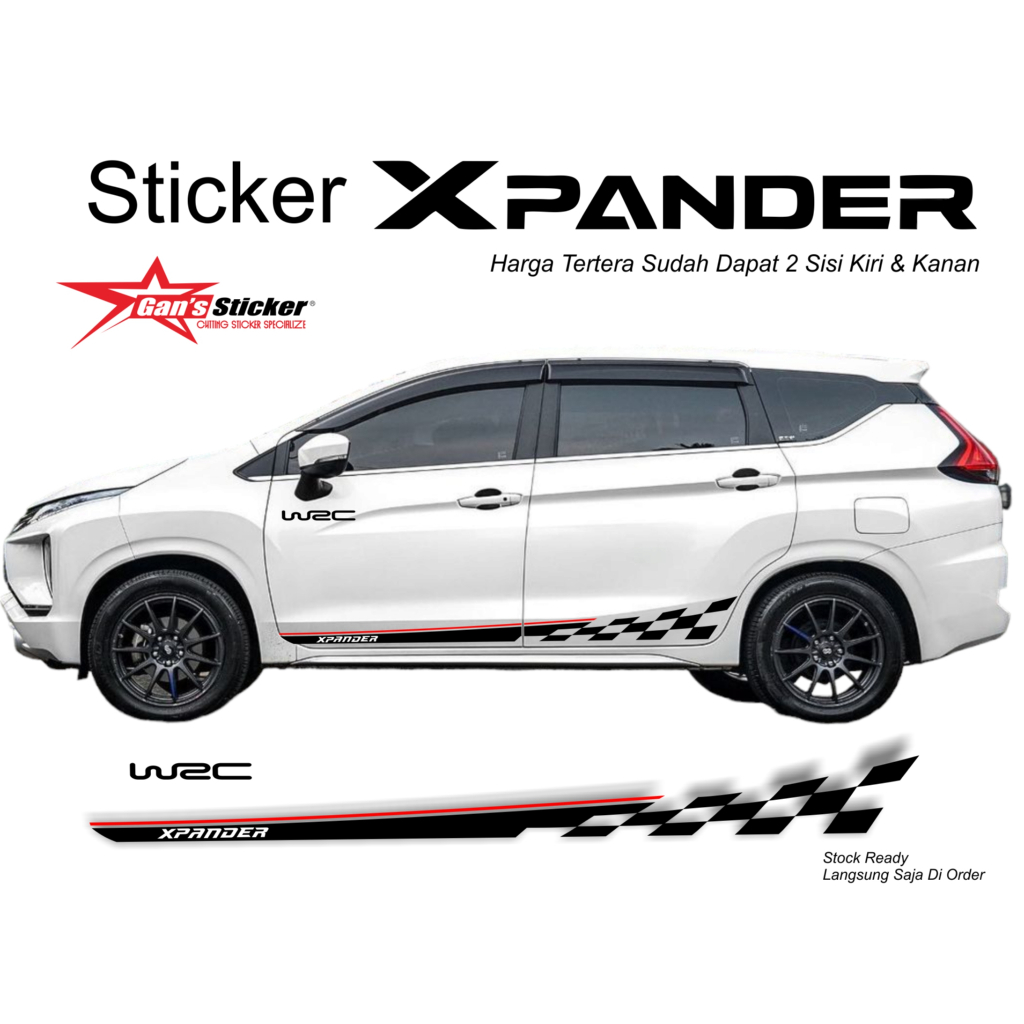 Jual sticker mitsubishi XPANDER MITSUBISHI XPANDER CROSS | Shopee Indonesia