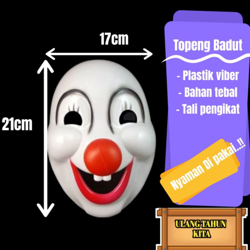 Jual topeng badut,topeng sirkus,topeng lucu,topeng badut clown,topeng ...