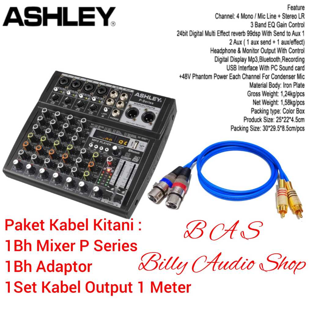 Jual Mixer Ashley Premium 4,Better 4,Mix 400,M house 4,Option 402 , Fix 6PC Soundcard, Bluetooth ...